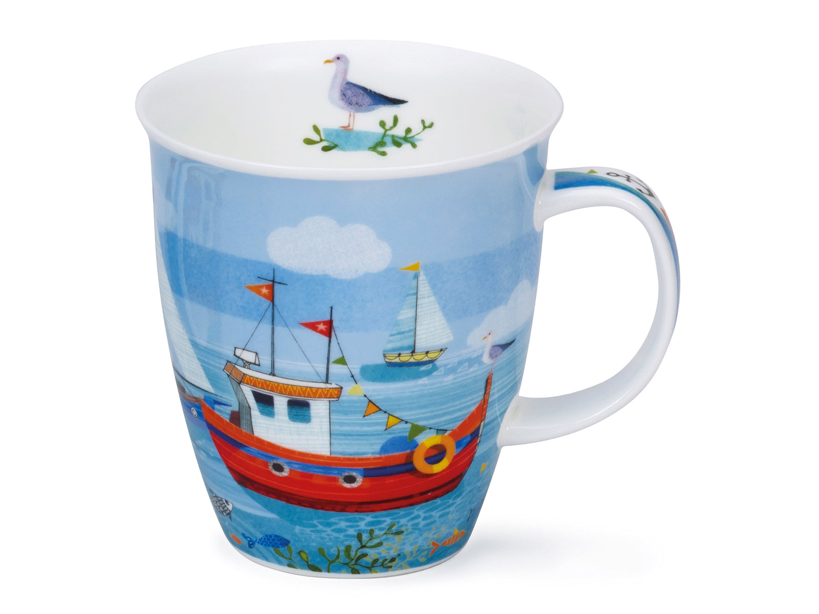 Dunoon Nevis Shoreline Fishing Boat Mug | The Chinashop®