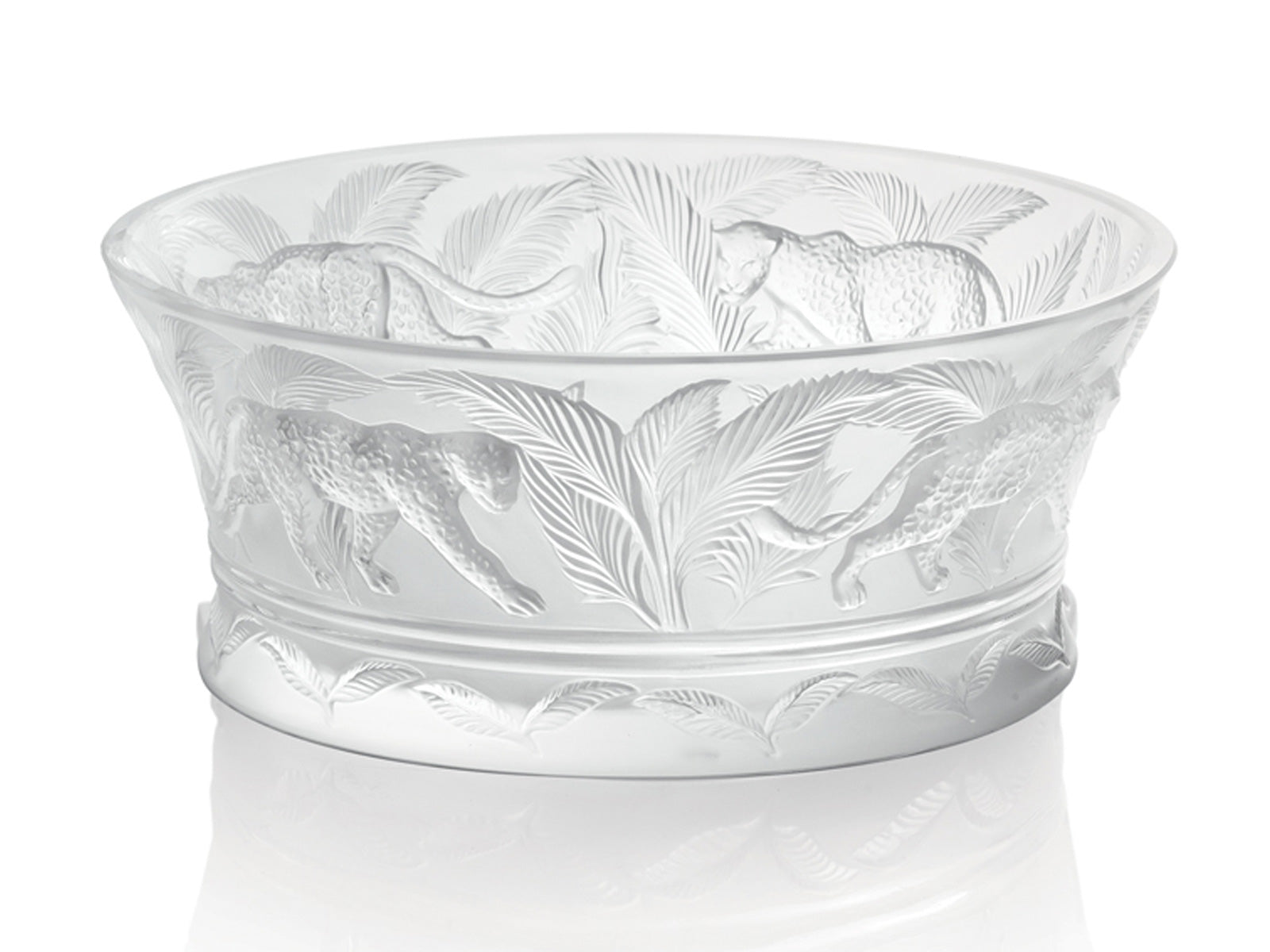 Lalique Jungle Bowl - Clear | The Chinashop®