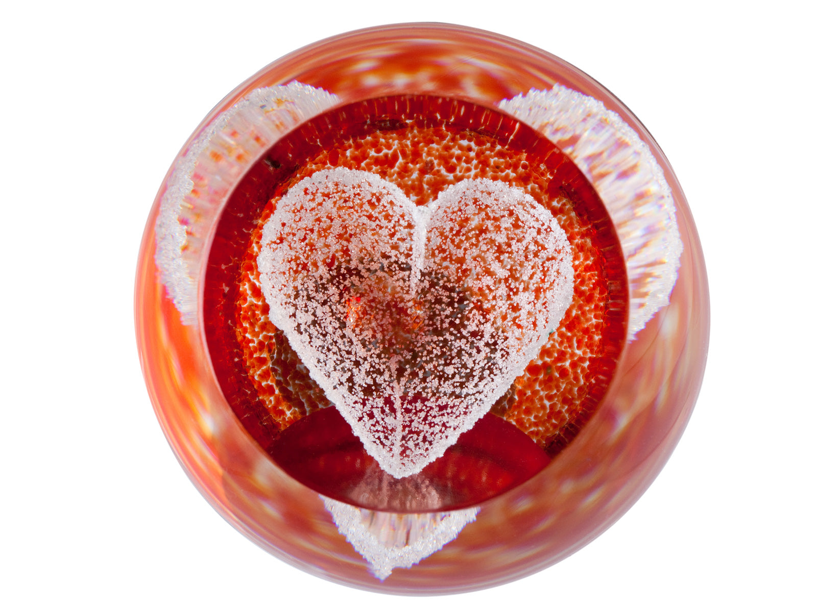 Caithness Special Moments Ruby Heart Paperweight | The Chinashop®