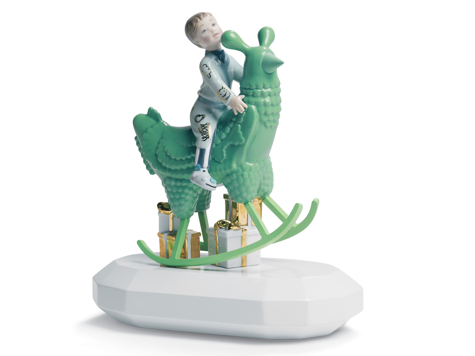 Lladro The Rocking Chicken Ride | The Chinashop®